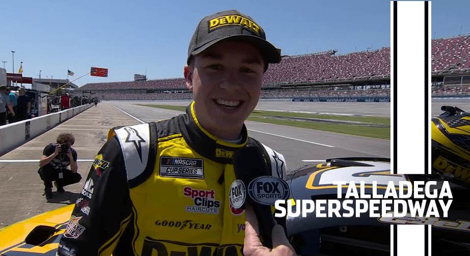 Christopher Bell says wind at Talladega 'didn't hinder' speed | NASCAR