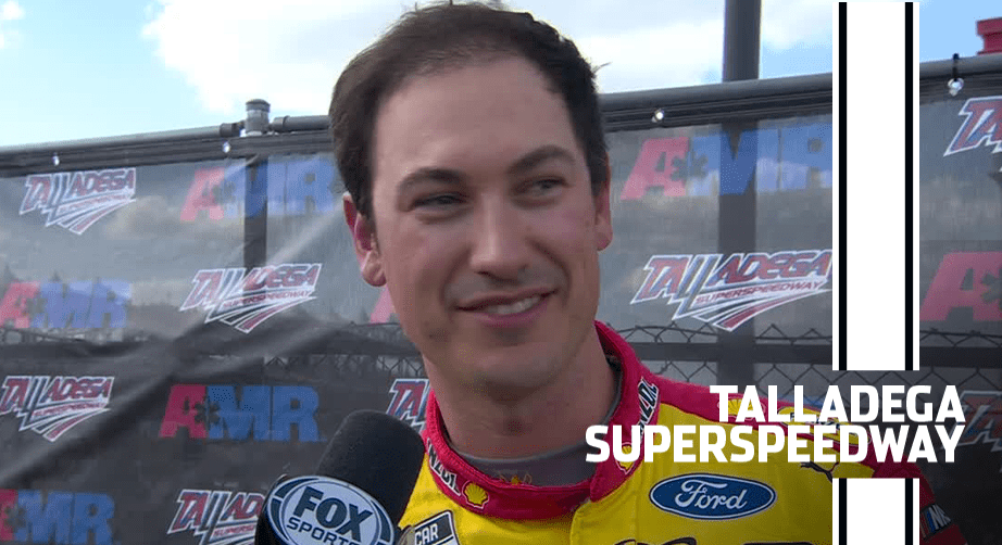 Joey Logano reacts to wreck: 'It was me that got shuffled out' | NASCAR