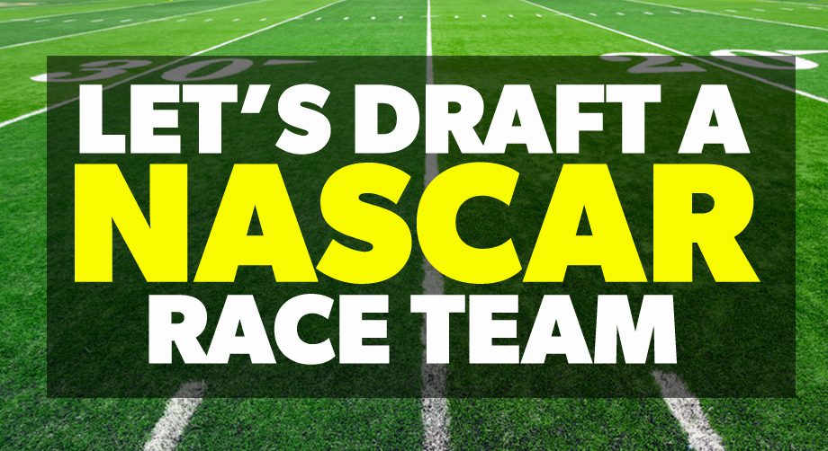 @nascarcasm: Let's draft a NASCAR team | NASCAR