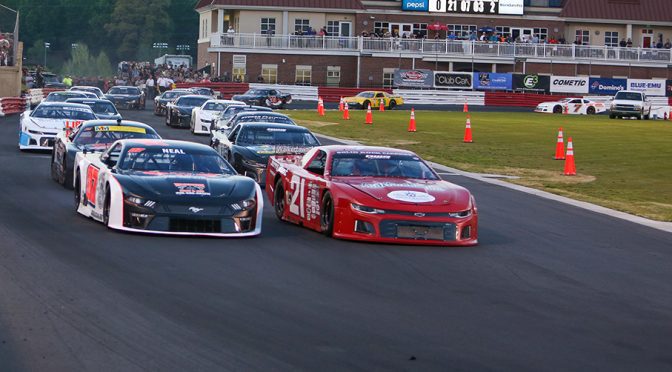 A family affair: Tommy and Riley Neal racing together at Bowman Gray ...