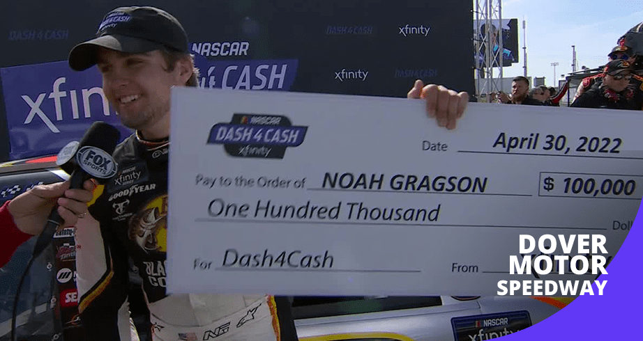 Noah Gragson wins Dash 4 Cash prize at Dover | NASCAR