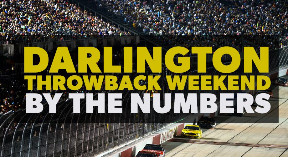 Darlington Throwback Weekend by the numbers | NASCAR