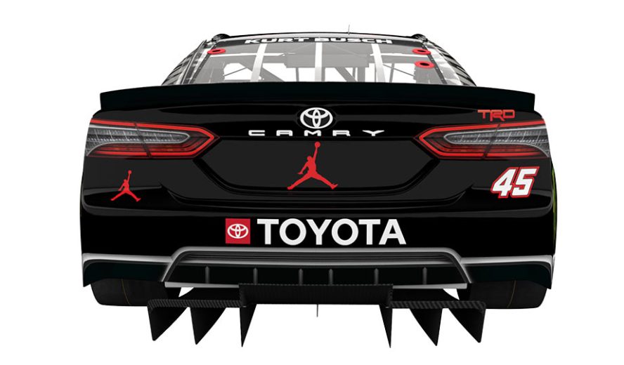 First look: Kurt Busch's 23XI Racing Jordan Brand No. 45 | NASCAR