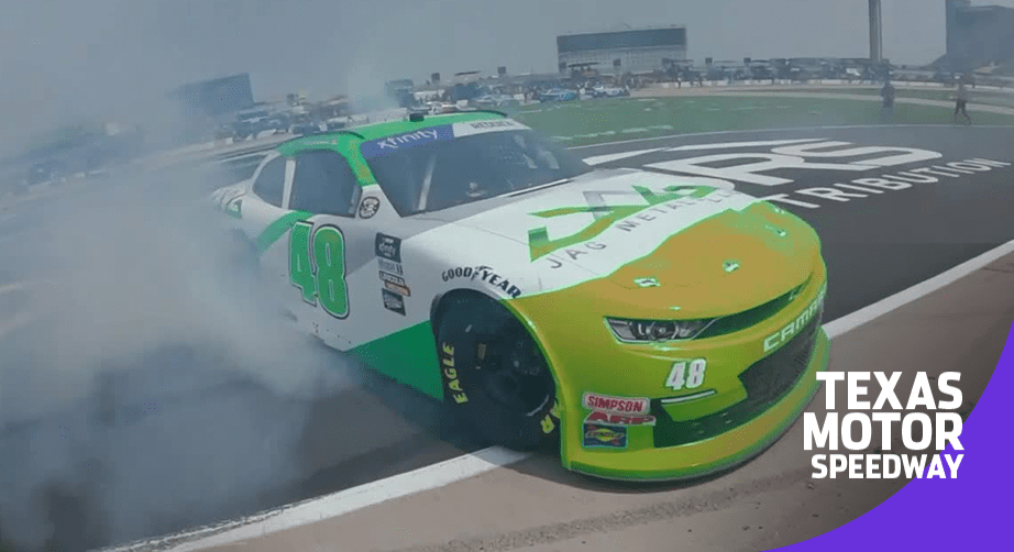 Tyler Reddick burns it down in smoke show at Texas | NASCAR