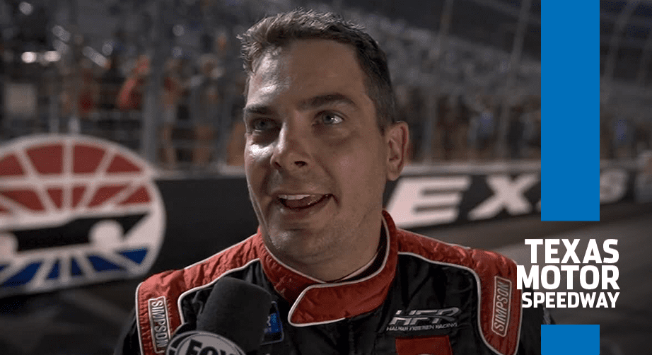 Stewart Friesen after Texas win: 'We're in the playoffs!' | NASCAR