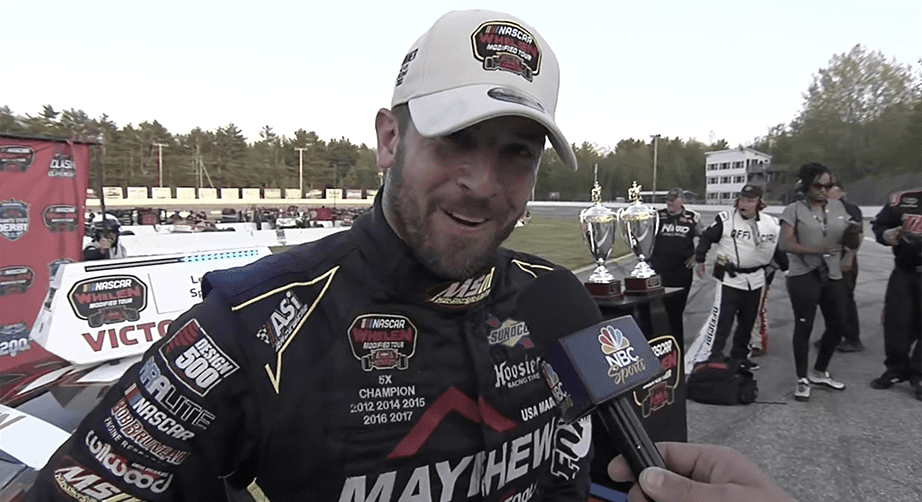 Doug Coby's Victory Lane interview at Lee USA Speedway - Official Site ...
