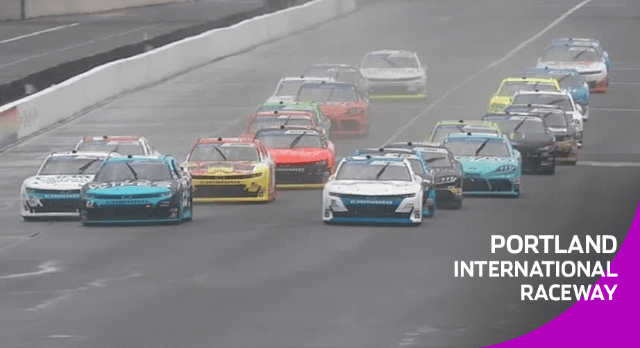 NASCAR Xfinity Series drivers take on the rain in Portland | NASCAR