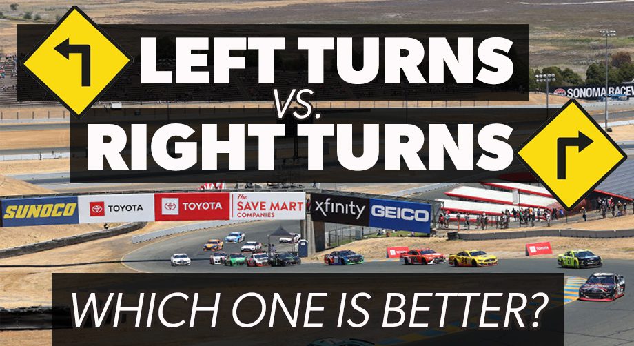 @nascarcasm: Are left turns or right turns better? - NASCAR
