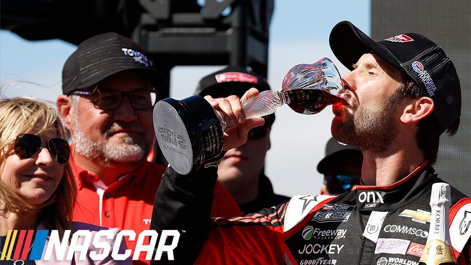 1-on-1 with NASCAR's newest winner, Daniel Suárez