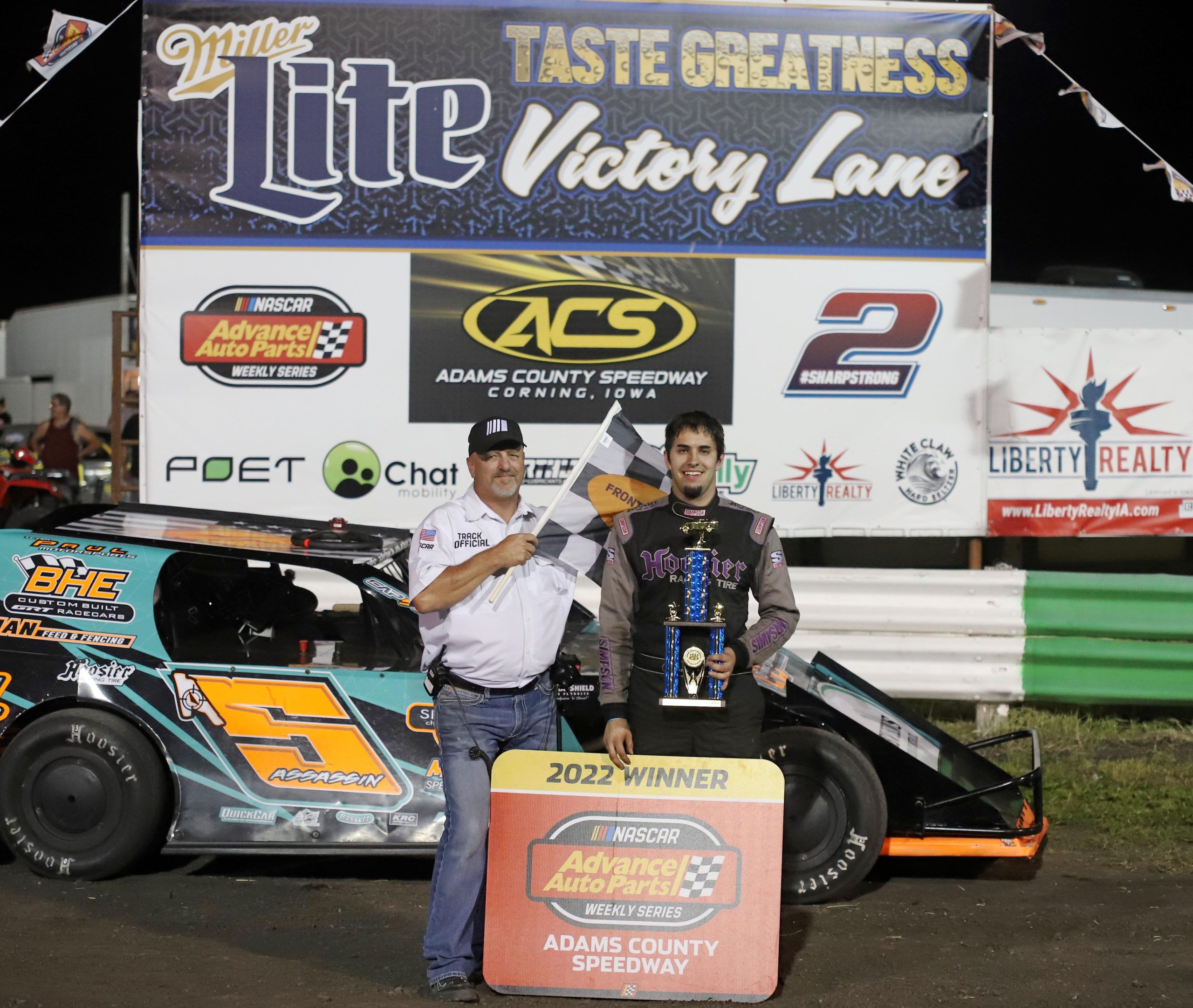 Winners from Adams County Speedway's inaugural Gail & Karen Hampel ...