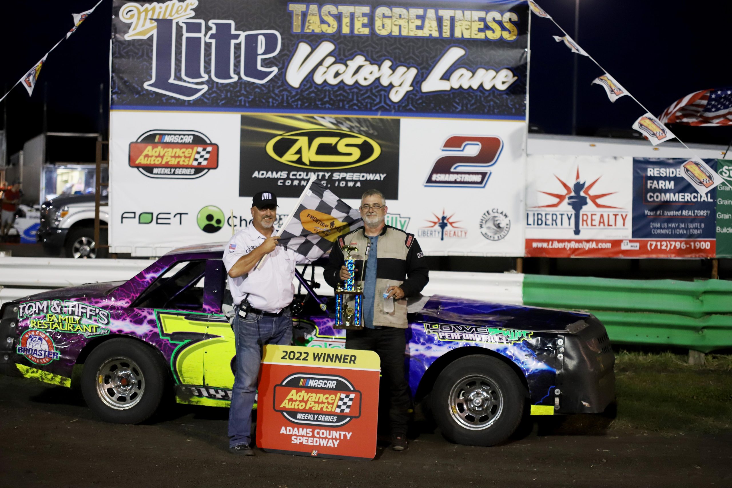 Winners from Adams County Speedway's inaugural Gail & Karen Hampel ...
