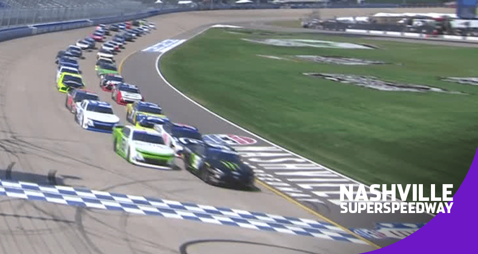 Xfinity Series drivers take the green flag at Nashville | NASCAR