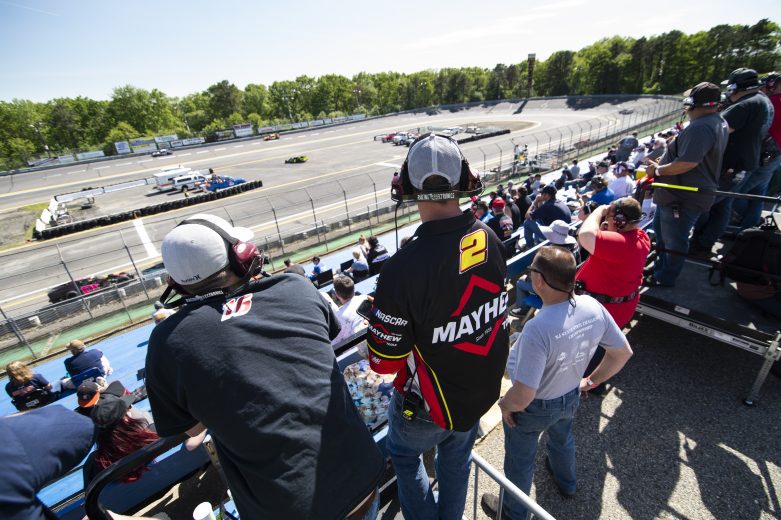 Wall Stadium Speedway track profile