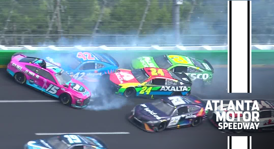 Huge wreck collects Tyler Reddick, William Byron | NASCAR