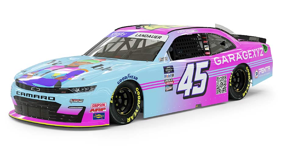 Julia Landauer's globe-trotting journey leads to Xfinity debut | NASCAR