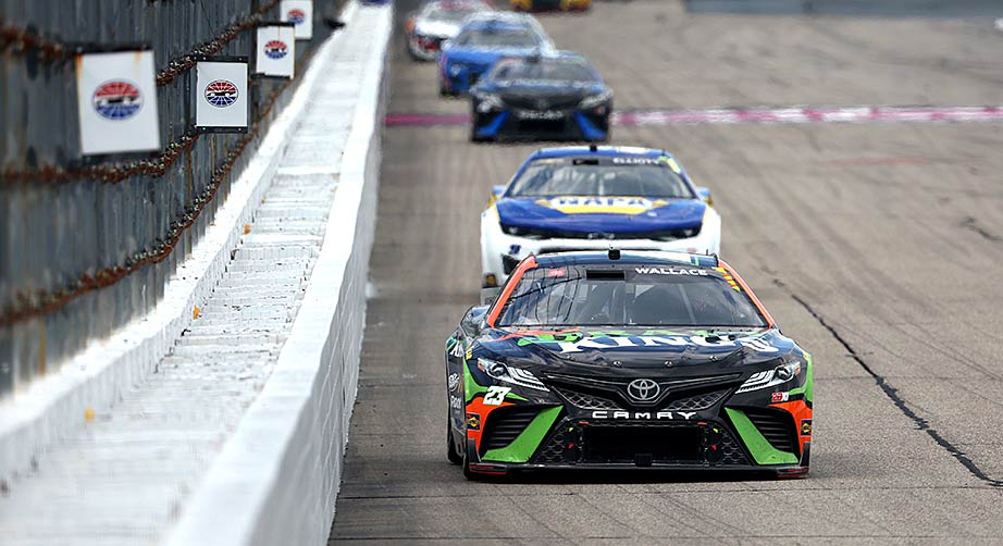 Bubba Wallace savors clean day, third-place result at Loudon | NASCAR