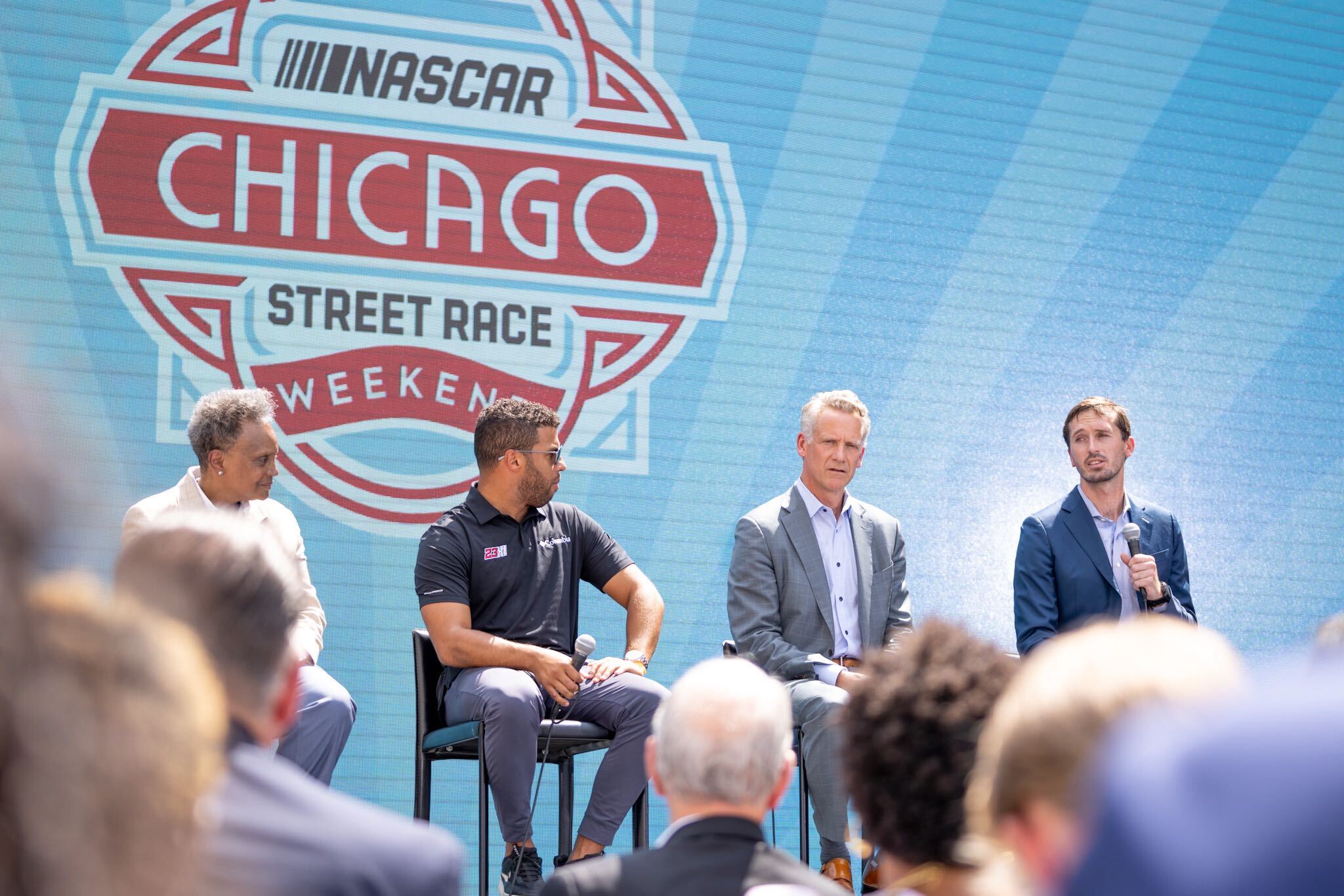 Scenes from Chicago Street Race announcement | NASCAR