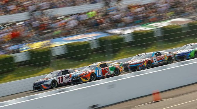 Joe Gibbs Racing Nos. 11 & 18 teams back to business at Indy | NASCAR