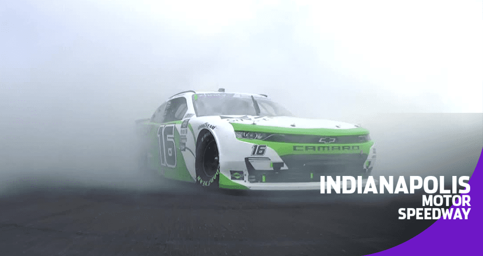 Allmendinger puts on a smoke show at Indy Road Course | NASCAR