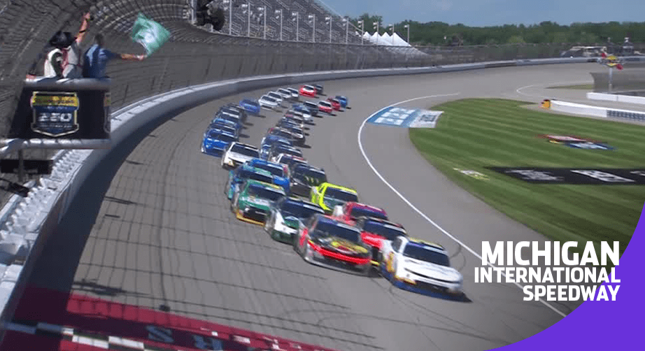 Gragson, Allmendinger lead the field to green at Michigan | NASCAR