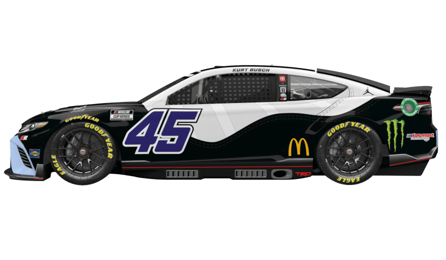 First look: 23XI Racing's Jordan Brand No. 45 for Richmond | NASCAR