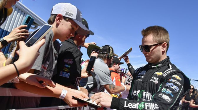 Justin Haley's welcoming attitude adds to growing fanbase | NASCAR