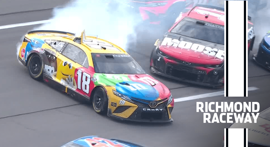 Kyle Busch, Ross Chastain trigger wreck at Richmond Raceway | NASCAR