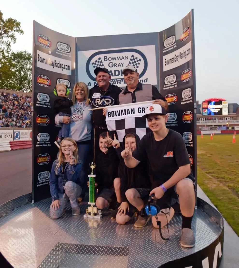 After 40 years of competition, Bowman Gray's A.J. Sanders still soaking ...