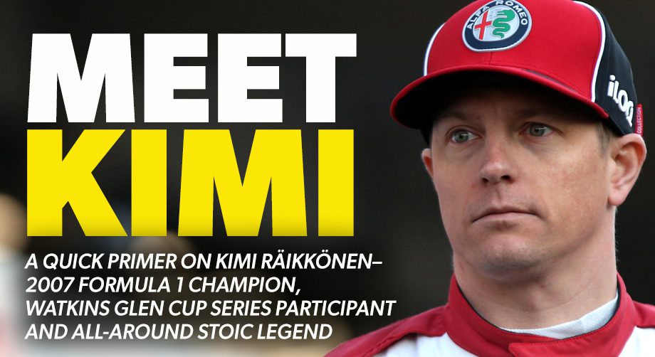 @nascarcasm: Meet Kimi Räikkönen, Cup Series rookie | NASCAR