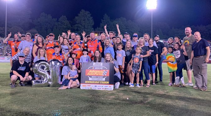 Tim Brown's 12th Bowman Gray championship arrives with unique blend of ...