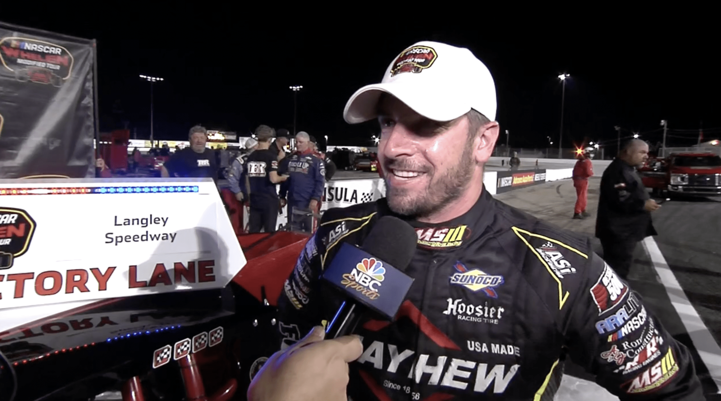 Doug Coby's Victory Lane interview from Langley Speedway | Official ...