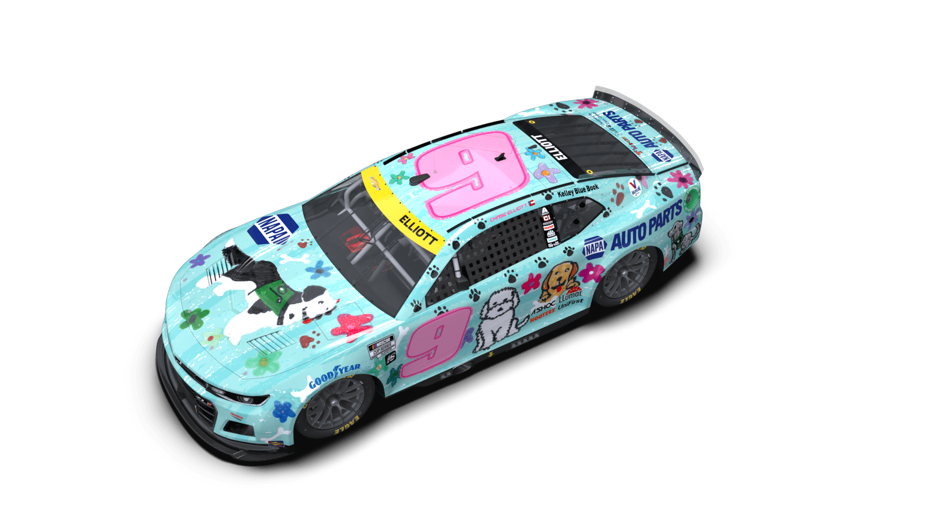 First look: Chase Elliott's DESI9N TO DRIVE paint scheme | NASCAR