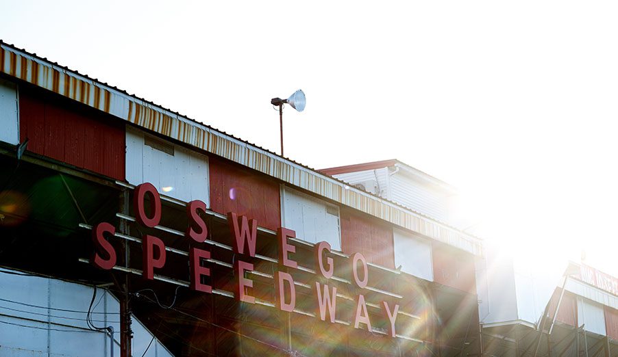 Oswego Speedway track profile