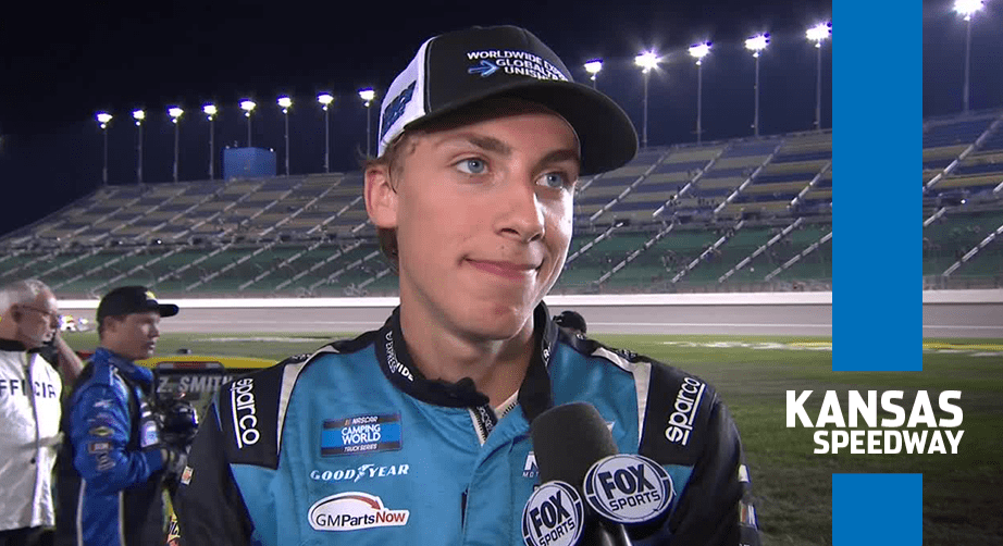 Hocevar on Kansas loss: 'I should be used to this' | NASCAR