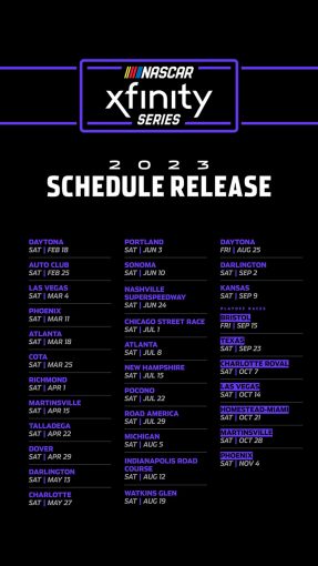 Xfinity Series to take part in Chicago Street Race weekend | NASCAR