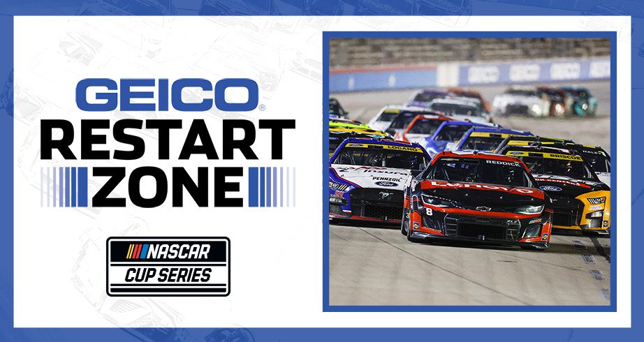 Track position king in Reddick's race-winning restart: GEICO Restart ...