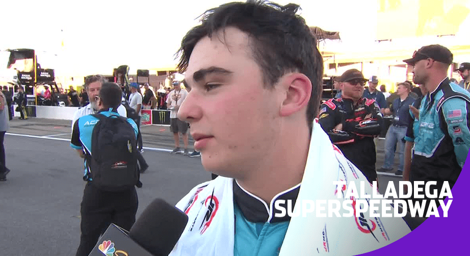 Mayer on 'Dega loss: 'It was a good first experience, I guess' | NASCAR