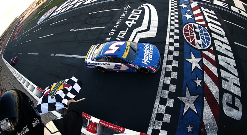 Public likes Kyle Larson to repeat in Bank of America Roval 400 | NASCAR