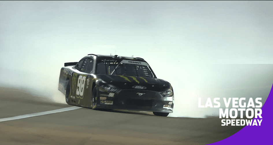 Herbst makes incredible save in qualifying at Las Vegas | NASCAR