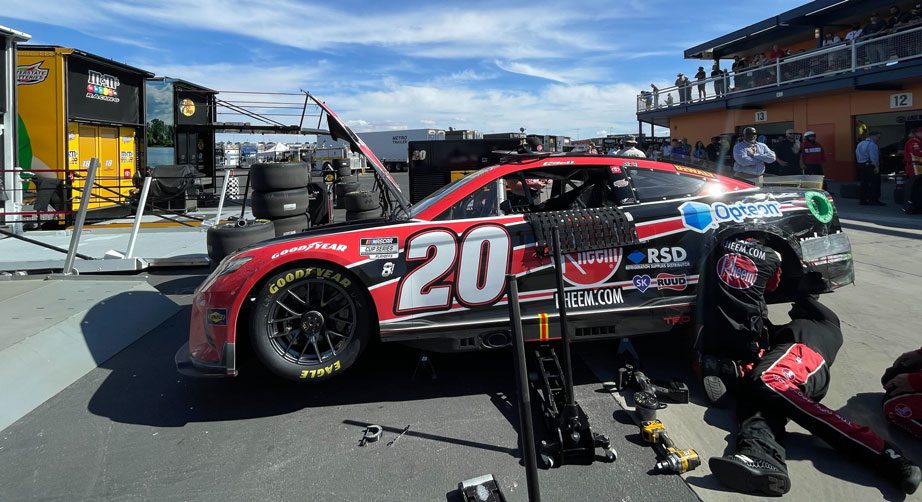 Christopher Bell out early after Las Vegas crash - NASCAR