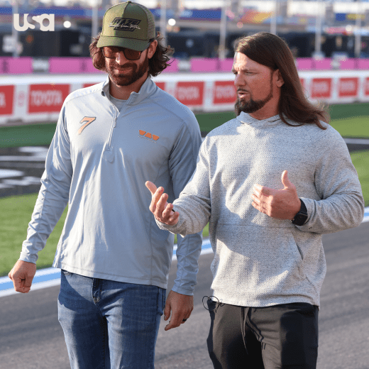AJ Styles gets NASCAR experience at Charlotte | NASCAR