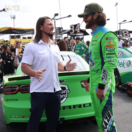 AJ Styles gets NASCAR experience at Charlotte | NASCAR