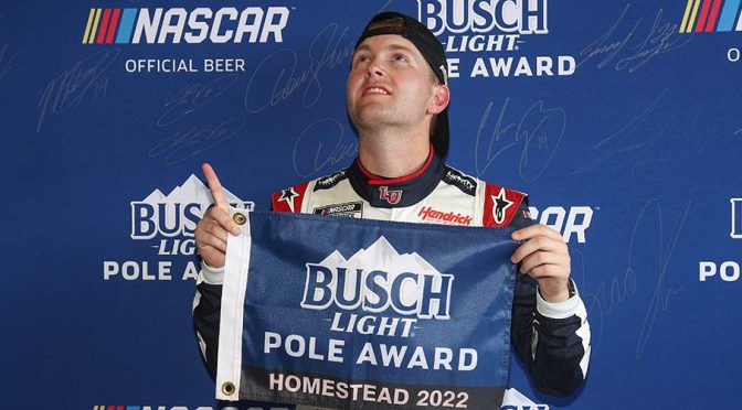 William Byron snags Busch Light Pole at Homestead | NASCAR