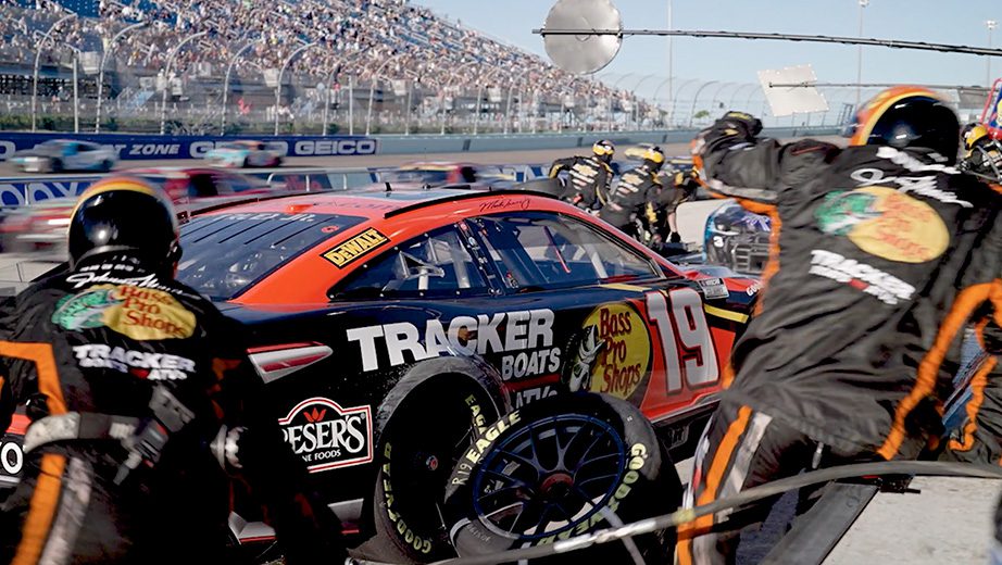 Exclusive video: Up close view of Truex's pit road spin