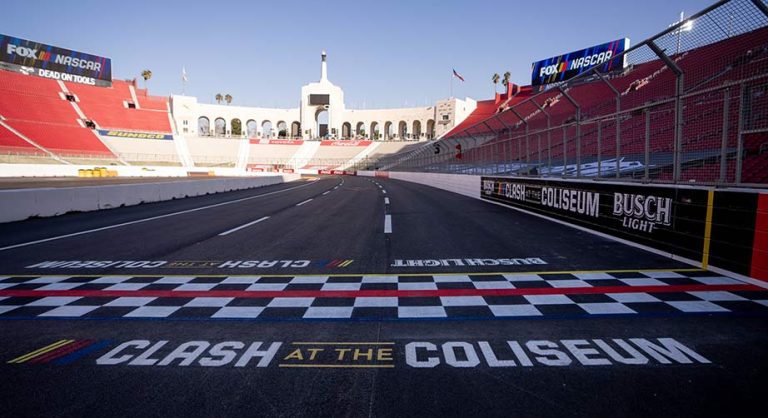 Busch Light Clash to end under Coliseum lights in 2023 - NASCAR