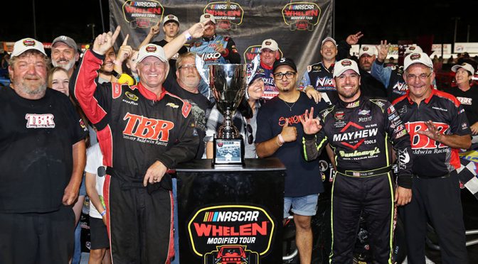 Tommy Baldwin Racing secures NASCAR Whelen Modified Tour owners ...
