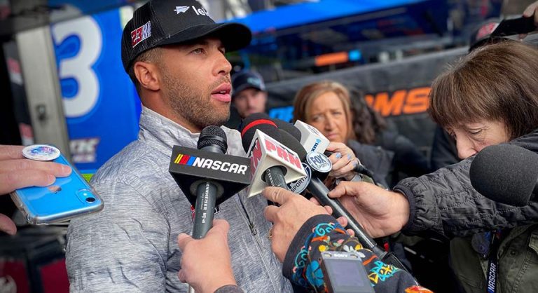 Bubba Wallace returns, aims to put penalty behind him | NASCAR
