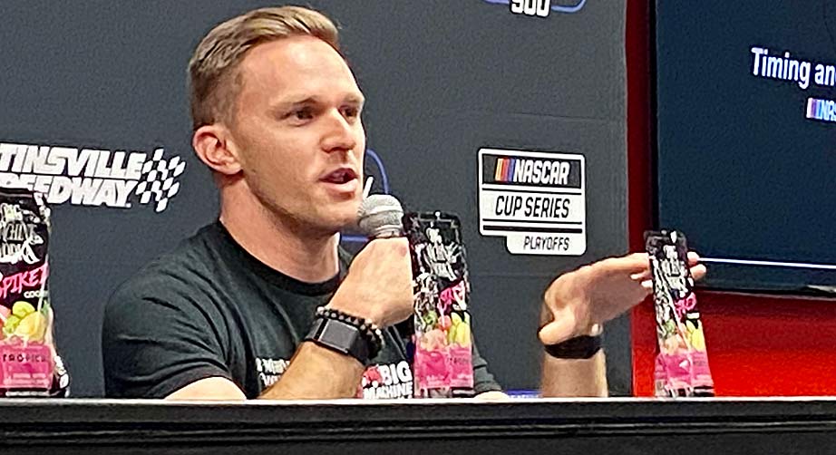 Kligerman talks about how TV makes him a better driver | NASCAR