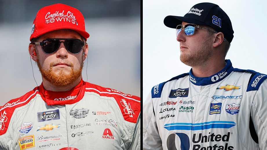 Austin Hill throws punch at Myatt Snider following Xfinity race