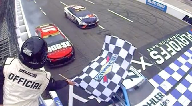 Chastain secures title berth with unbelievable move | NASCAR